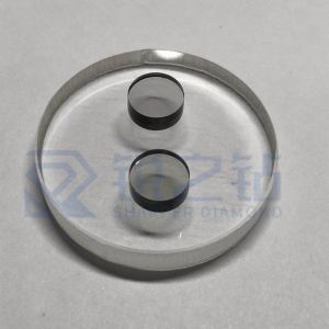 Quality Round Shape Optical CVD Diamond Single Crystal Synthetic Diamond Diameter 2mm To for sale