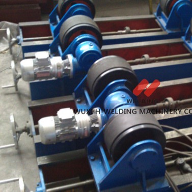 Quality 60Tons Rotary Circular Pipe Welding Rotator Lead Screw With High Speed for sale