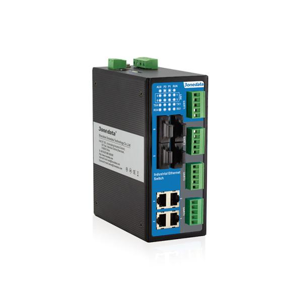 Quality 1.6 Gbps Layer 2 Managed Ethernet Switch With 4 Serial Ports RS 232/485/422 for sale