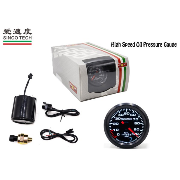 Quality CE Race Car Gauges Do 6346 Oil Pressure 0 - 100 Psi Stepper Single Pointer Type for sale