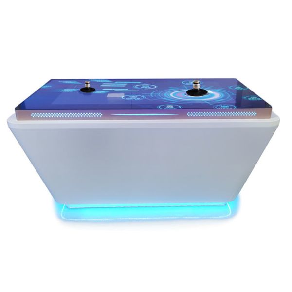 Quality 55 Inch Windows LCD Touch Screen Monitor Display Game Table, Golden Object for sale