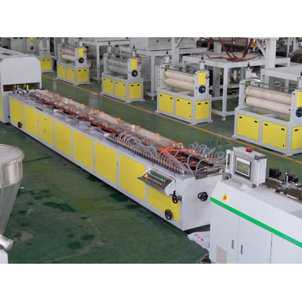 Quality  Motor Power Fully Automatic PVC Plastic Profile Extrusion Production Line For Top-notch Production for sale