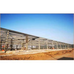 Quality Impact Resistant Prefab Steel Warehouse Buildings With Fire And Water Resistance for sale