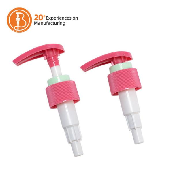 Quality 2.0cc Red Plastic Treatment Pump Cosmetic Dispenser Pump Customization for sale