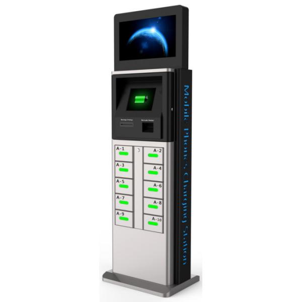 Quality 220V Phone Charging Station Kiosk , 250W Mobile Kiosk Charger for sale