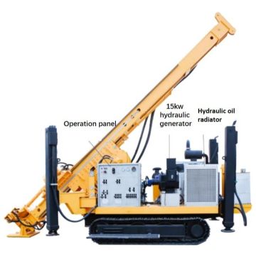 Quality 800m Hydraulic Crawler Exploration Drill Rig Machine For Core Sampling for sale