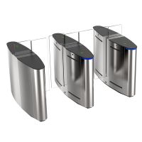 Quality SS304 Face Recognition Sliding Gate Turnstile Passage Width 550mm for sale