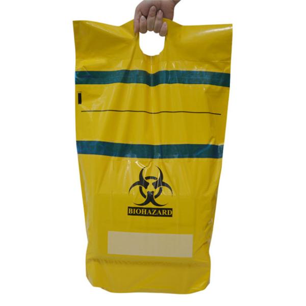 Quality Mailing Packing Tamper Evident Bag LDPE Self Adhesive Security Bags With Handle for sale