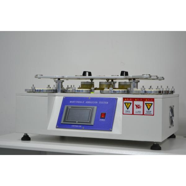 Quality ASTM D4970 Touch Screen Texitle Abrasion Resistance Testing Machine for sale