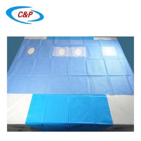 Quality CE Certified Sterile Surgical Angiography Drape Pack Waterproof Customized for sale