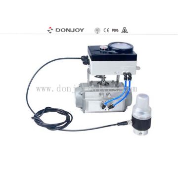 Quality Square type intelligent valve positioner for Non-retention ball valve for sale