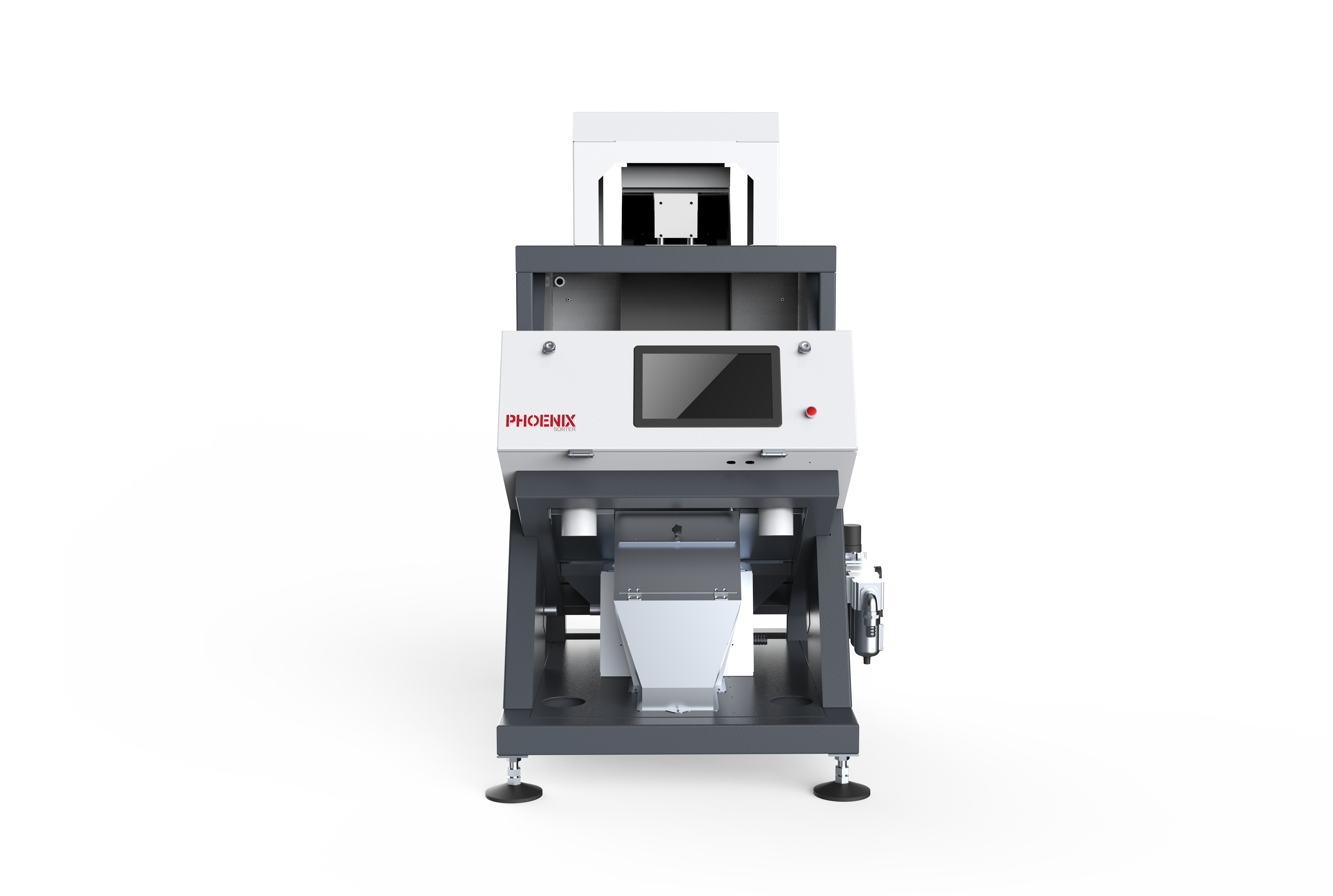 Quality PHOENIX-AI Mini Intelligent Sorting Machine  PHOENIX-AI Color Sorter Is A Compact Intelligent Sorting Device That Deeply Integrates Cutting-edge AI Technology With Conventional Color Sorting Functions for sale