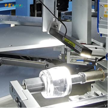 Quality Full Servo 2-color Silk Screen Printer Plus Hot Stamping With Vision Camera for sale