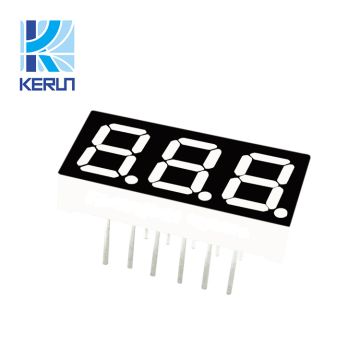 Quality 0.28 Inch 3 Digit Numeric LED Display Common Cathode Red Color for sale