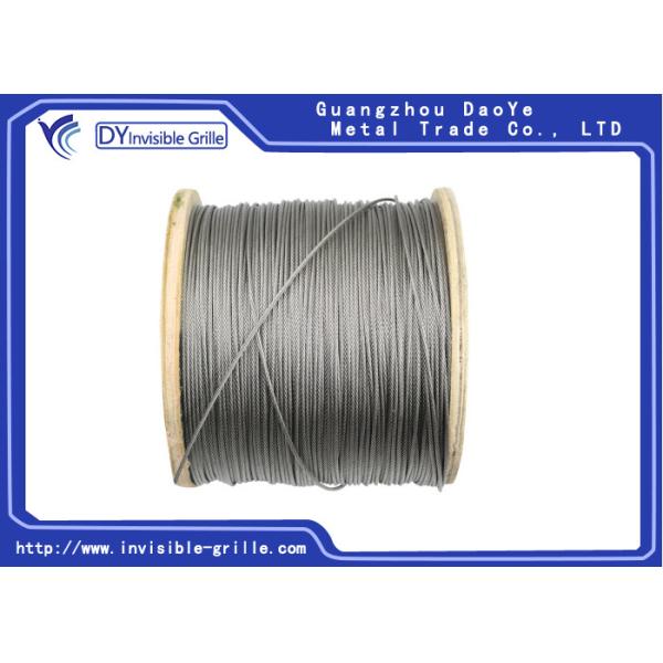 Quality Anti Ultraviolet Never Rust Invisible Safety Grill 4.0mm Wire Diameter for sale