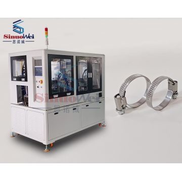 Quality German Type Hose Clamp Production Line Hose Clamp Assembly Machine 1 Ton for sale
