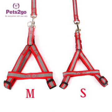 Quality Light Up Leash No Pull Puppy Harness Indestructible Dog Harness For Small Medium for sale