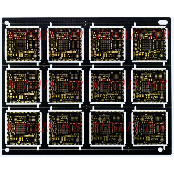 Quality Black Multi Layer Circuit Board / FR4 TG170 Gps Tracker Circuit Board for sale