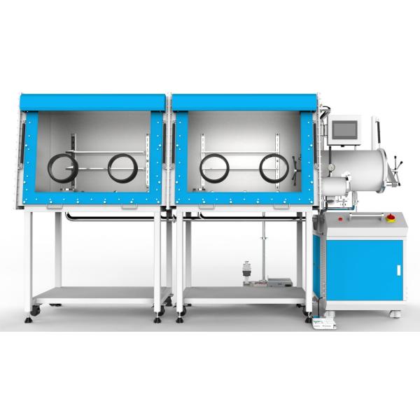 Quality Double-Station Inert Gas Glove Box Ensures Water Oxygen Content ≤0.1ppm And for sale
