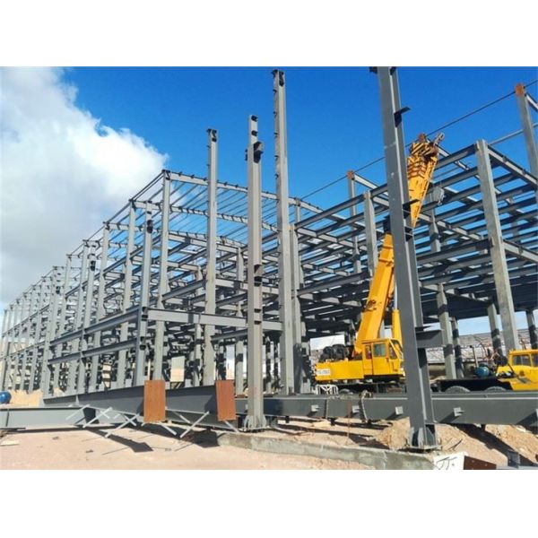 Quality Three Floors Light Steel Frame Construction for sale
