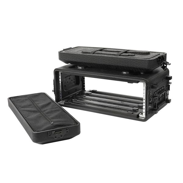 Quality Waterproof PE 10" Depth 3u Shallow Rack Case / 3u Road Case for sale