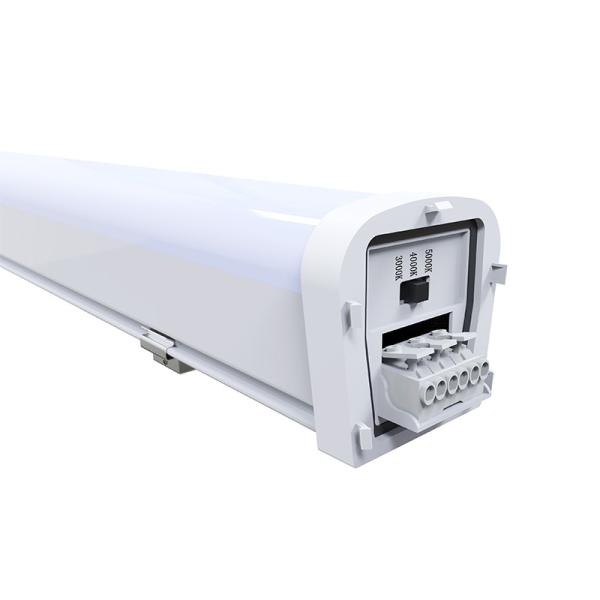 Quality 140LM/W Workshop LED Tri Proof Light Fixture Anti Corrosion Durable for sale