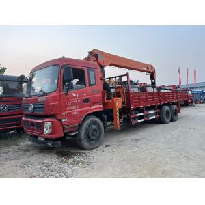 Quality 10 Ton Second Hand Crane 6x4 Dongfeng 240 Used Cranes For Sale for sale