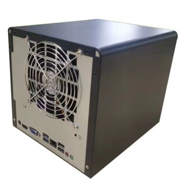 Quality Enclosure Nas Storage Server Chassis Household 4 Bay Computer Case Aluminum for sale
