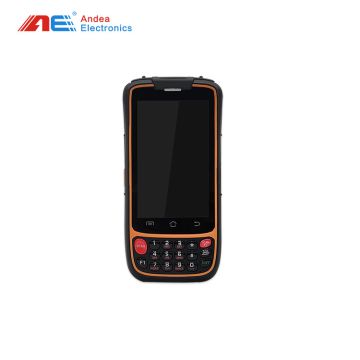 Quality RFID Handheld Reader PDA Number Keyboard 28cm Scanner Reading Range HF With for sale
