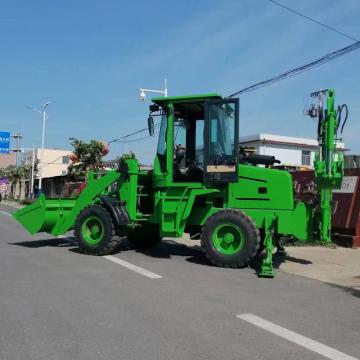 Quality 0.5m3 Earthmoving Towable Backhoe Loader , Small Digger Loader Machinery for sale