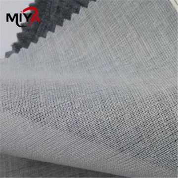 Quality Hard Plain Shirt Interlining Used Collars Cuffs C8505S HDPE Cotton for sale