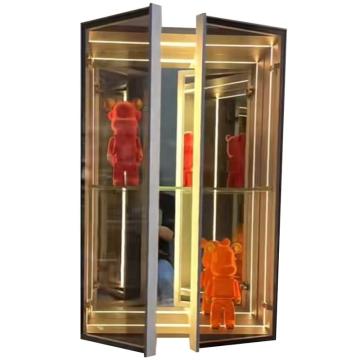 Quality DC12V/AC110-220V Voltage Infinity Mirror Abyss Display Cases for Your Store for sale