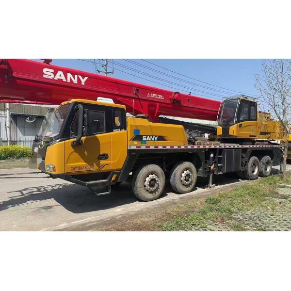 Quality 2023 SANY 50T Full Hydraulic 4-Axle Truck Crane with 239kW Engine and 10.5Ton Counter Weight for sale
