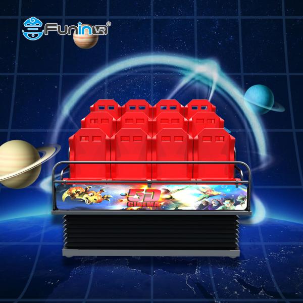 Quality Digital Projection 5D Cinema Chair 9-48 Seats Customization for sale