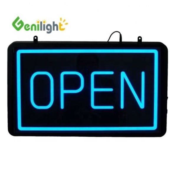 Quality LED Open Decorative Neon Sign Flashing and Touch Screen Type for Commercial for sale