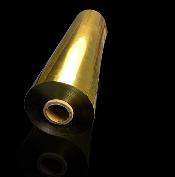 Quality 12-100micron Double Sided Golden Aluminized Pet Film for sale