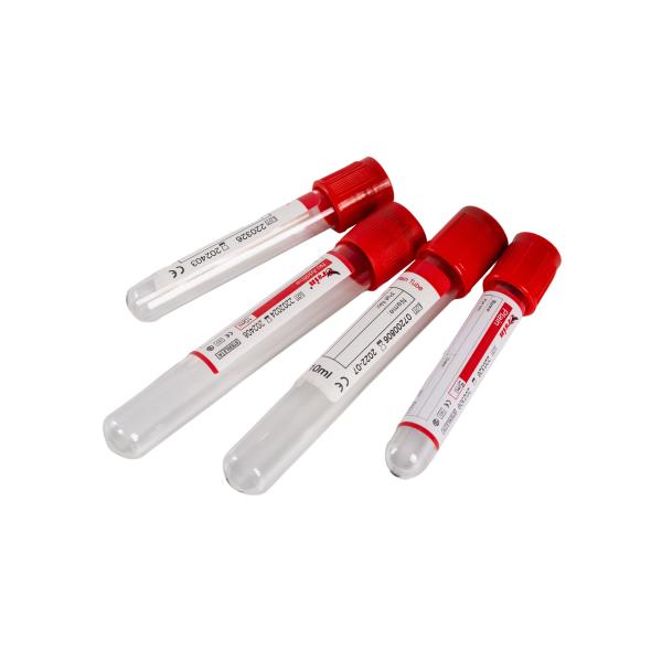 Quality 8ml-10ml Bd Vacutainer No Additive Blood Collection Tubes Glass Or PET for sale