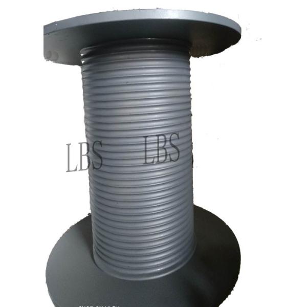 Quality LBS Wire Rope Winch Drum / Winch Reels for Multilayer Spooling for sale