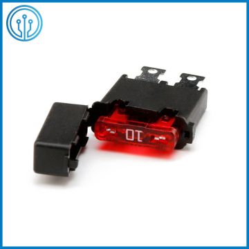 Quality SL-703FC 125C Circuit Board Fuse Holder 32V Blade Fuse Holder PCB Mount for sale