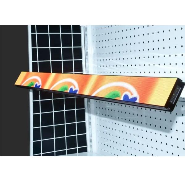 Quality Shelf Advertising GOB LED Display P1.5625 1200X60mm 15W / 48W SMD1515 for sale