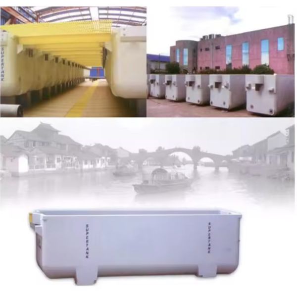 Quality Polymer Concrete GRP FRP Electrolytic Cells Hand Layup / Moulding for sale