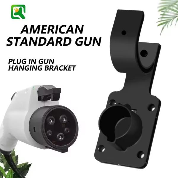 Quality ABS PC Charger Station Type 1 EV Connector Plug EV Charger Cable Holder for sale