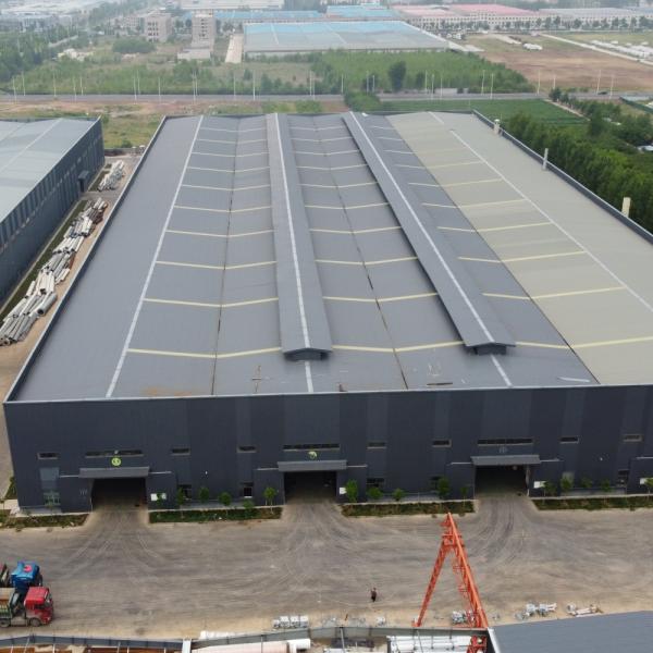 Quality Steel Structure Garment Factory Building Multi Spans Workshop for sale