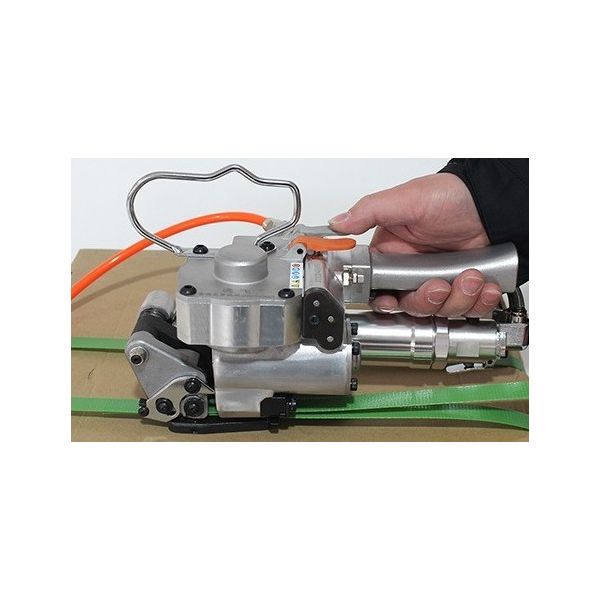 Quality 19-25mm PP/PET Belt A25 Pneumatic Handheld Strapping Tool with 3500N Tension for sale
