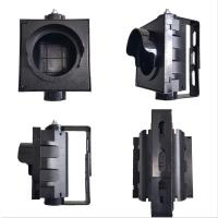 Quality Flip Door Integrated Body 100MM Body 1-PC Body Traffic Light Part Plastic for sale