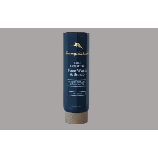 Quality D50mm Custom Cosmetic Lotion Tubes Plastic Creased tube for sale