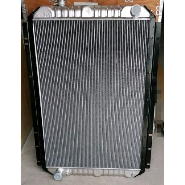 Quality Komatsu PC220-7 Excavator Radiator Water Tank | Complete Unit Assembly | All-Aluminum 4-Row Tube for sale