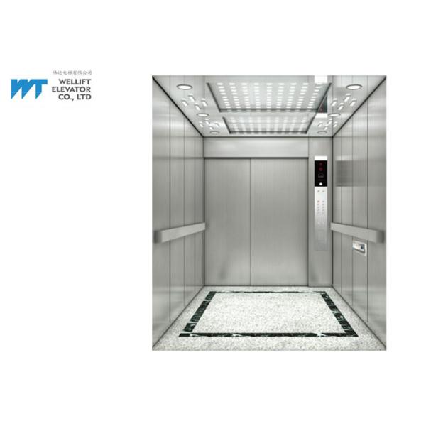 Quality Door Height 2100MM Hospital Bed Lift With 304 Hairline Stainless Steel Finish Cabin for sale