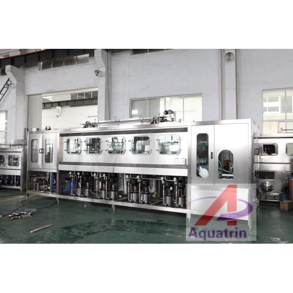 Quality Filling Line 3 4 5 Gallon Mineral Water Bottle Packing Machine 7.5kw Motor for sale