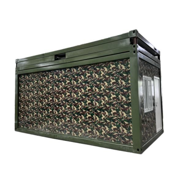 Quality Foldable Container Barracks Modular Design for Military Camp for sale